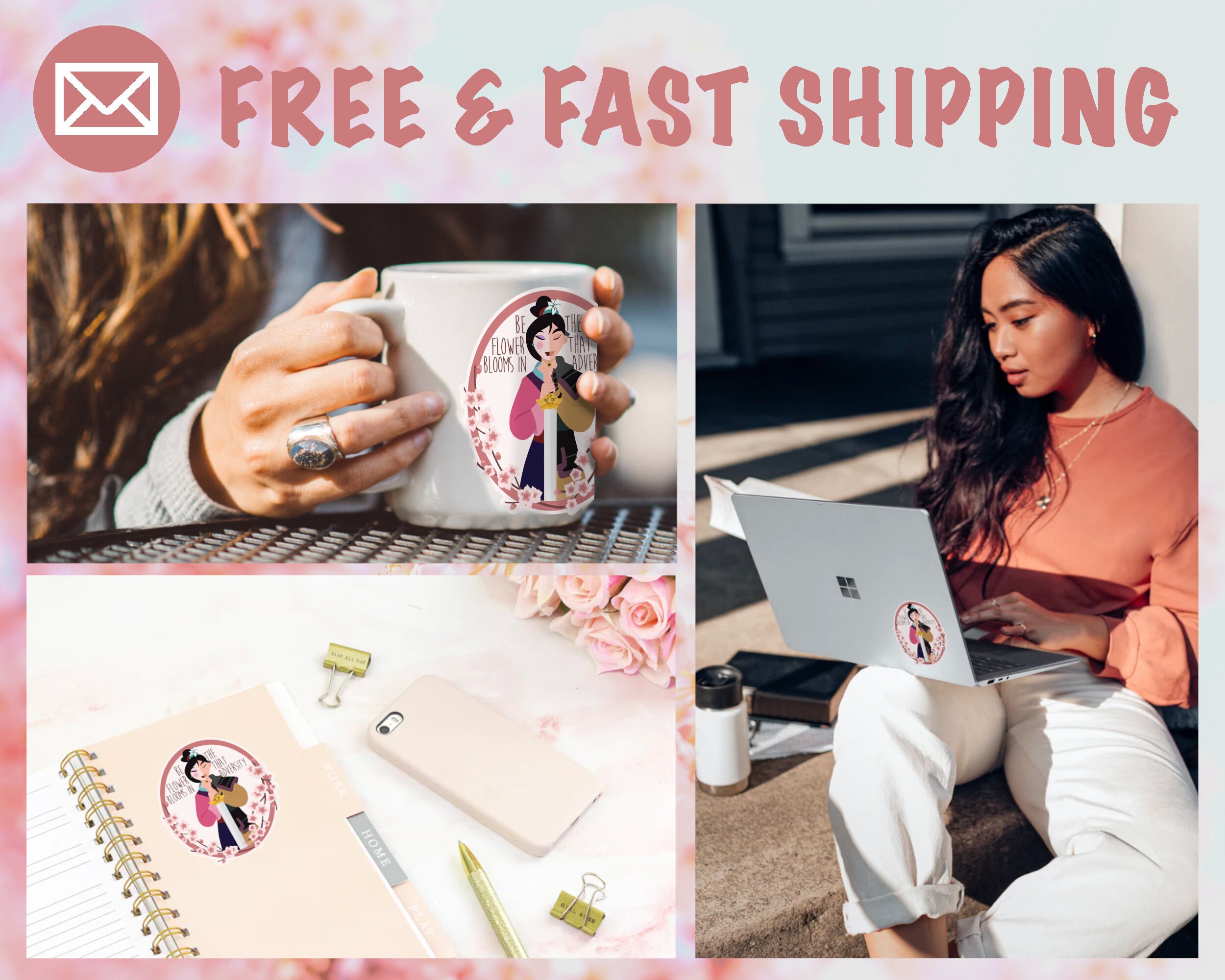 Mulan Sticker | Disney Stickers | Mulan Stickers sold by Mbalenhle ...