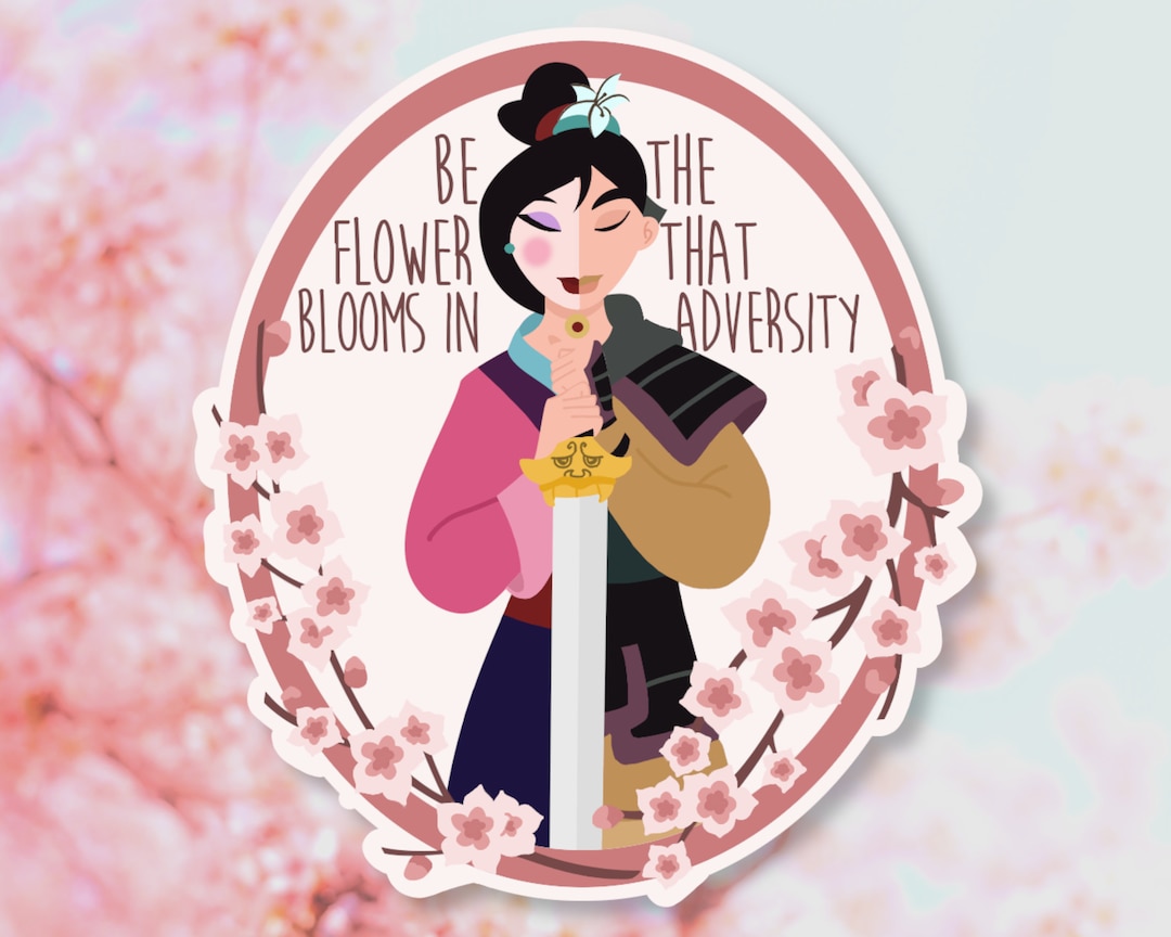 Mulan Sticker Disney Stickers Mulan Stickers Disney Sticker Disney ...
