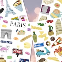 Paris Sticker - Etsy