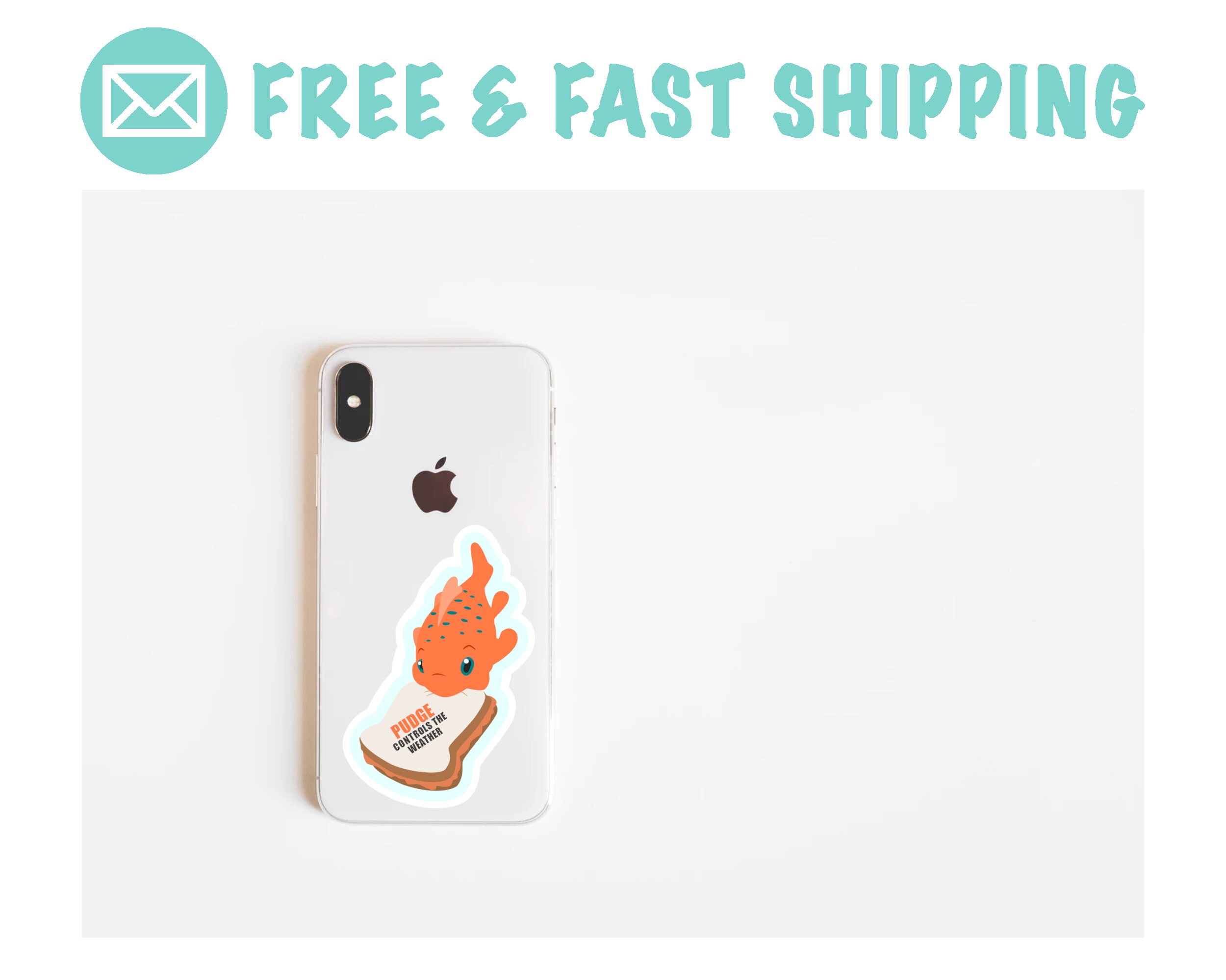 Pudge The Fish Sticker | Lilo And Stitch Pudge Sticker Designed & Sold ...