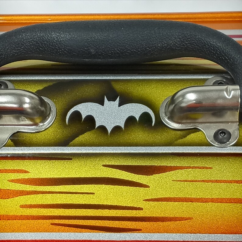 Custom Painted Metal Tool Box - Etsy