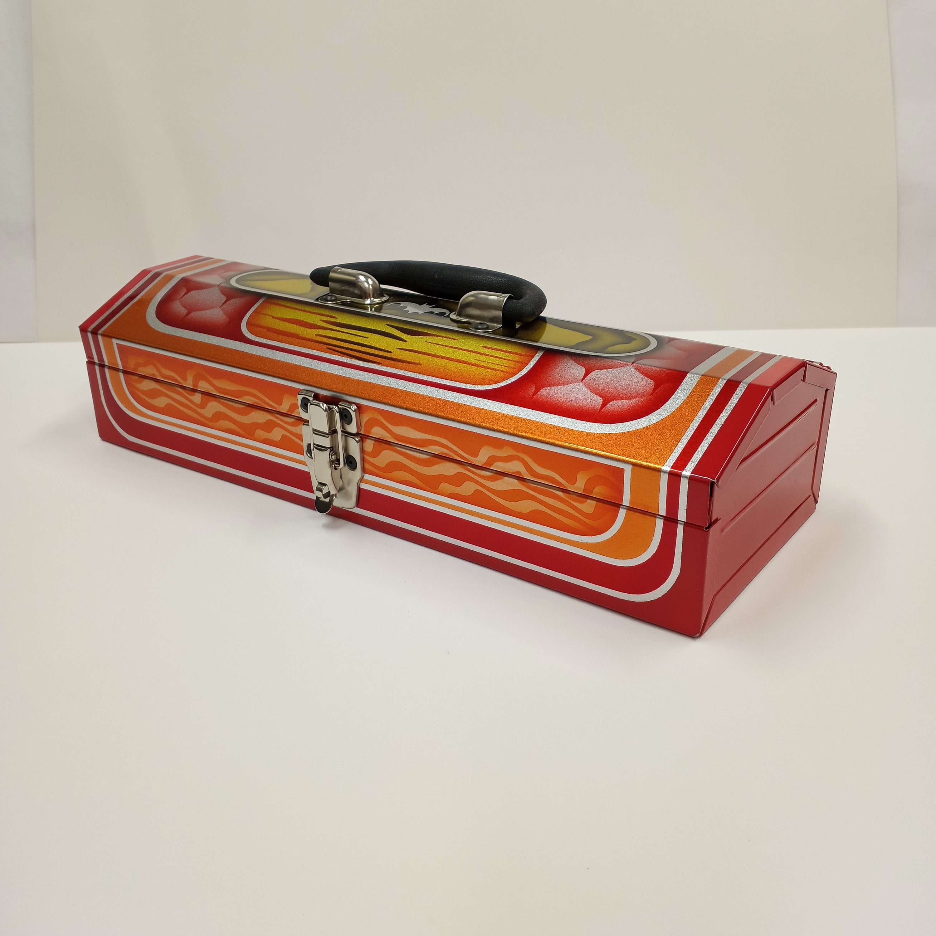 Custom Painted Metal Tool Box - Etsy