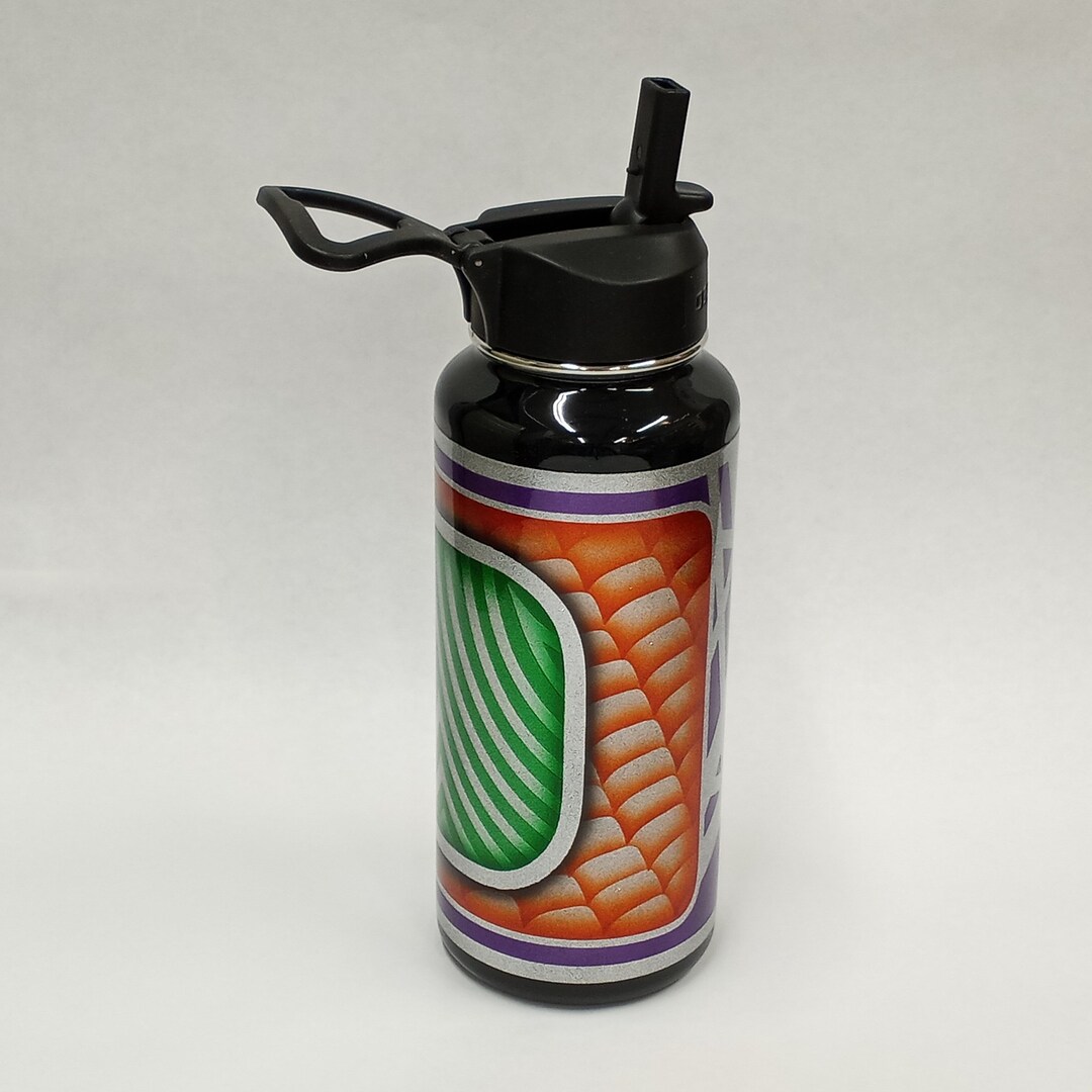 Custom Painted Stainless Steel Thermos Bottle - Etsy