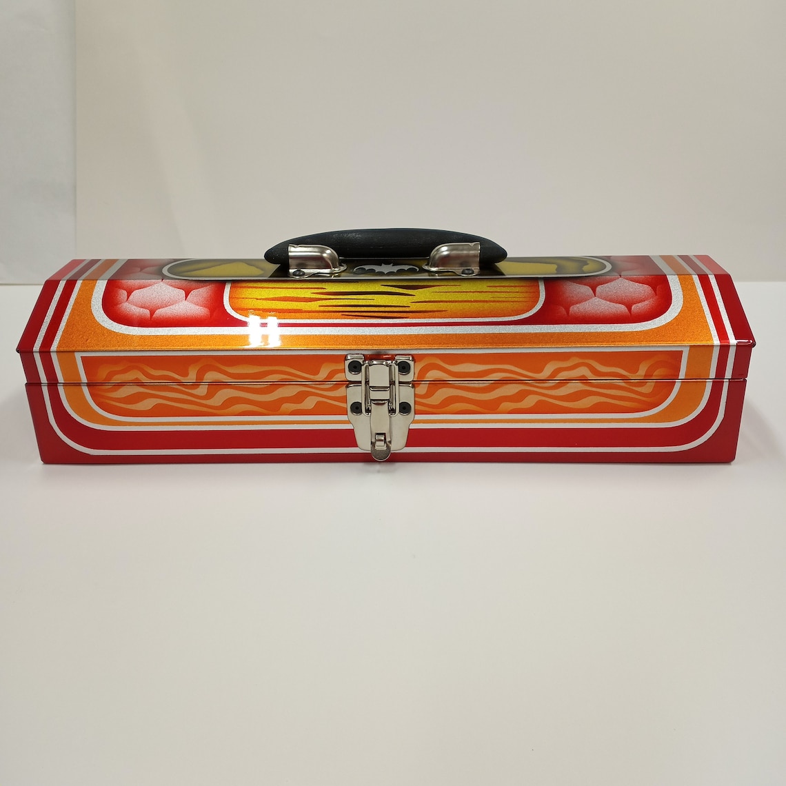 Custom Painted Metal Tool Box - Etsy
