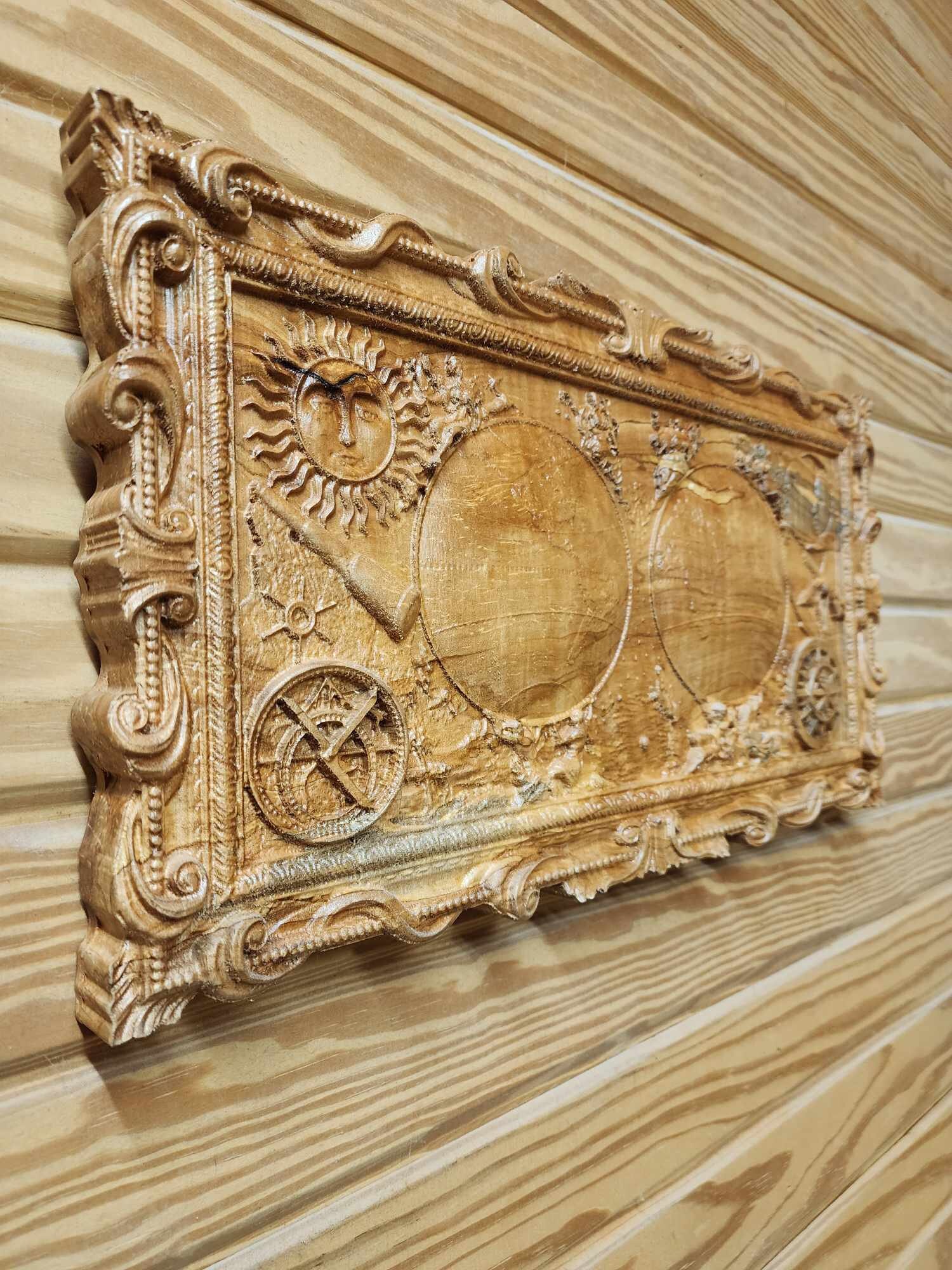 CNC Carving World Map - Etsy