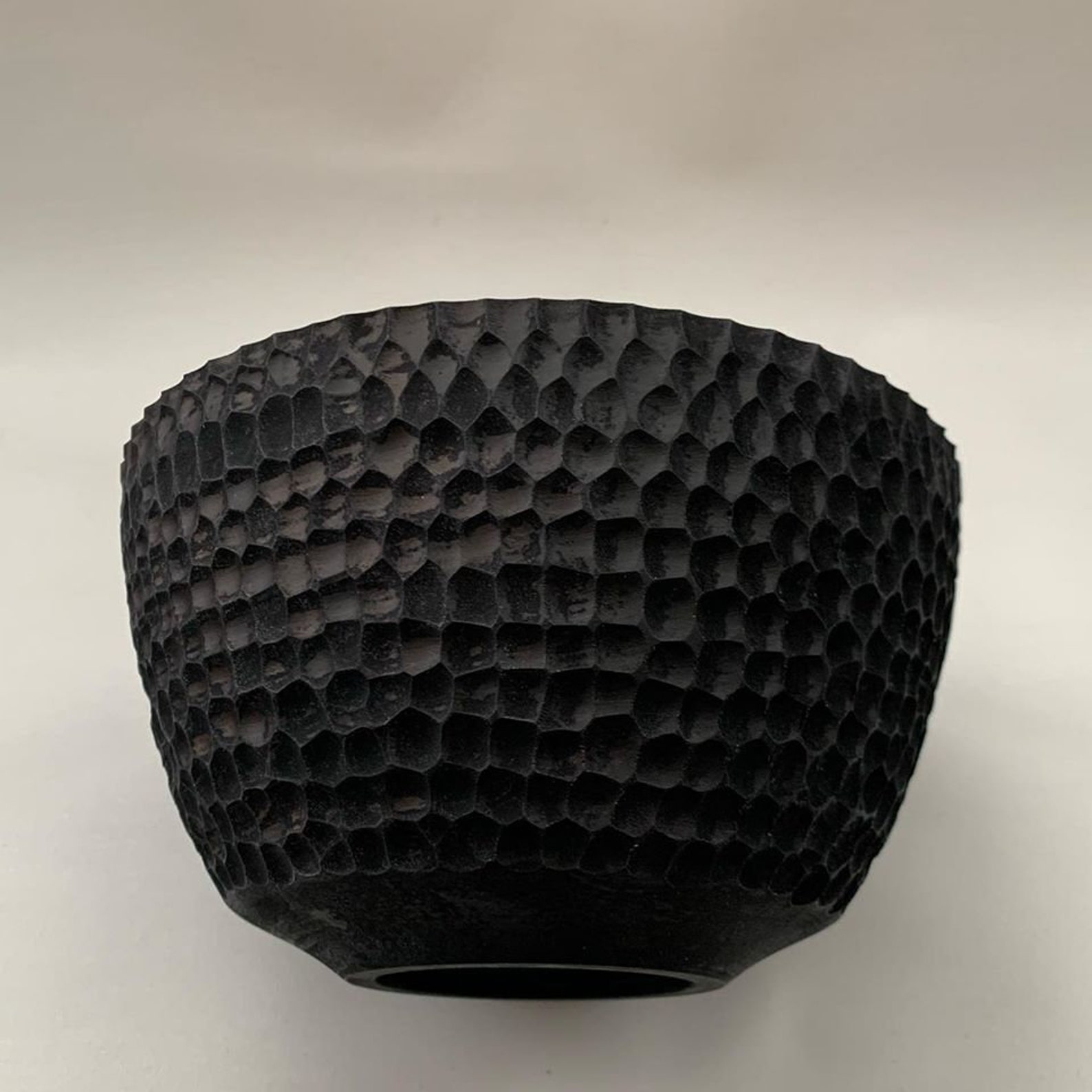 Wooden Bowl Textured, Dyed, Painted - Etsy