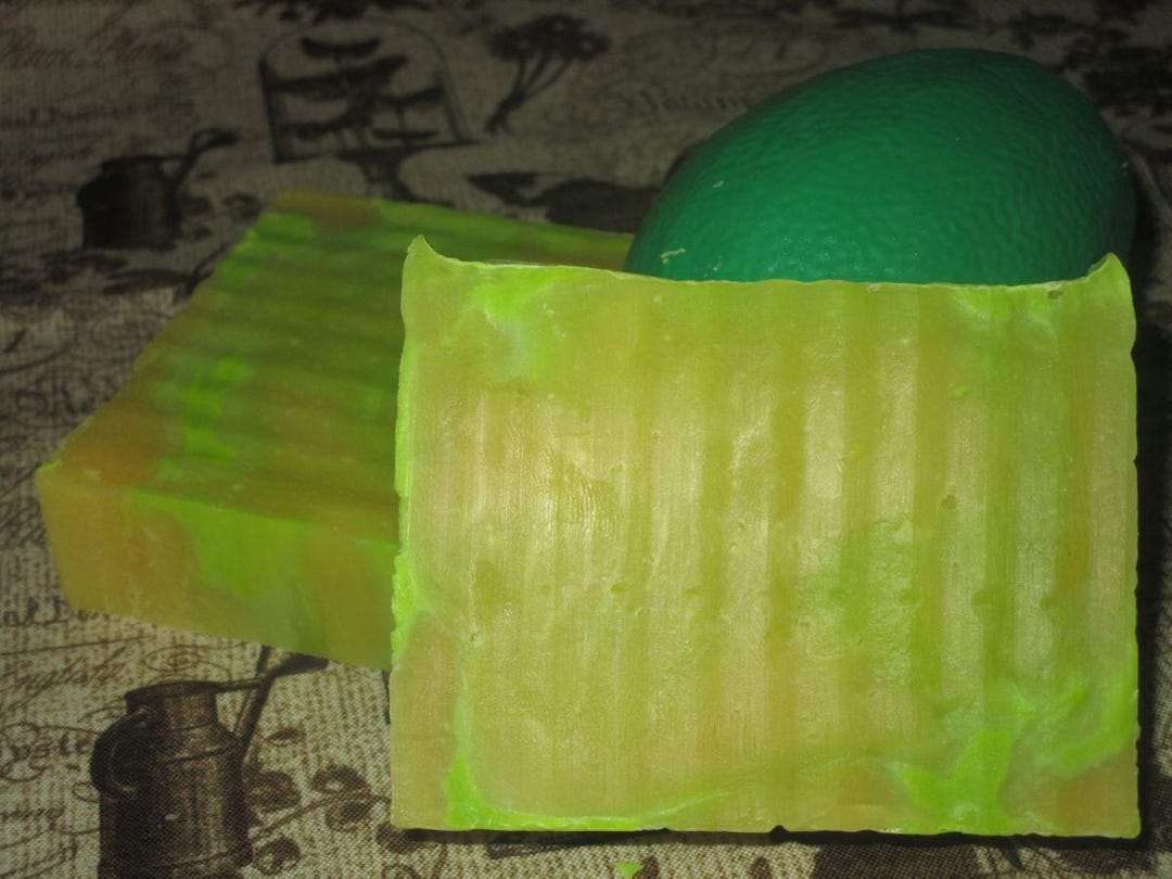 Lemon & Lime Bar Soap - Etsy