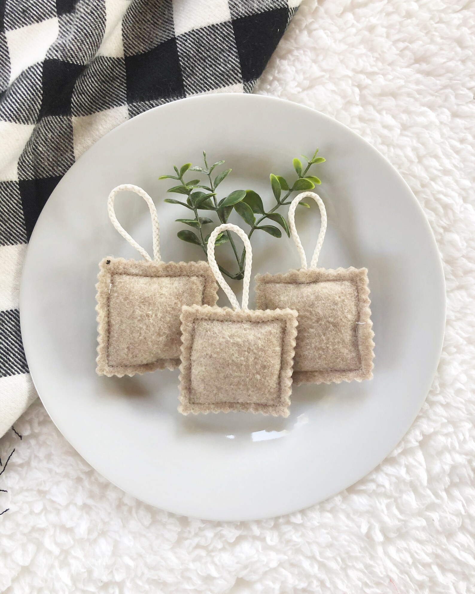 Toasted Ravioli Christmas Ornament Gift Set, 3 Piece Sets, Authentic ...