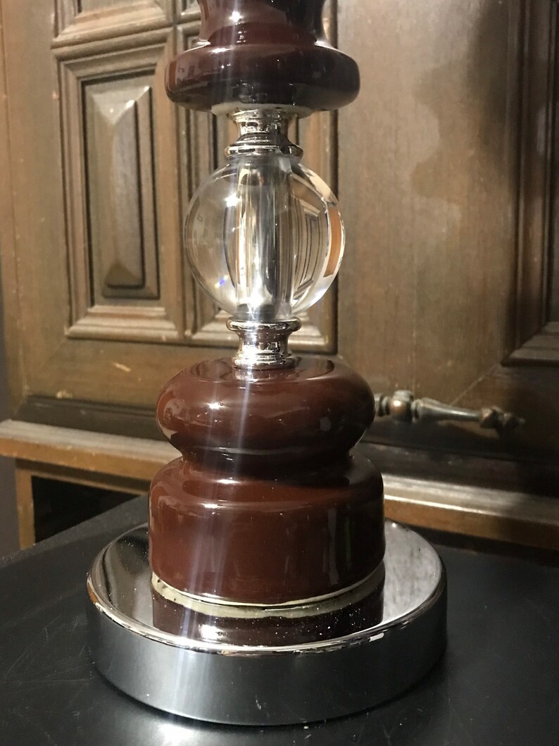 Vintage Ceramic and Glass Insulator Lamp. - Etsy
