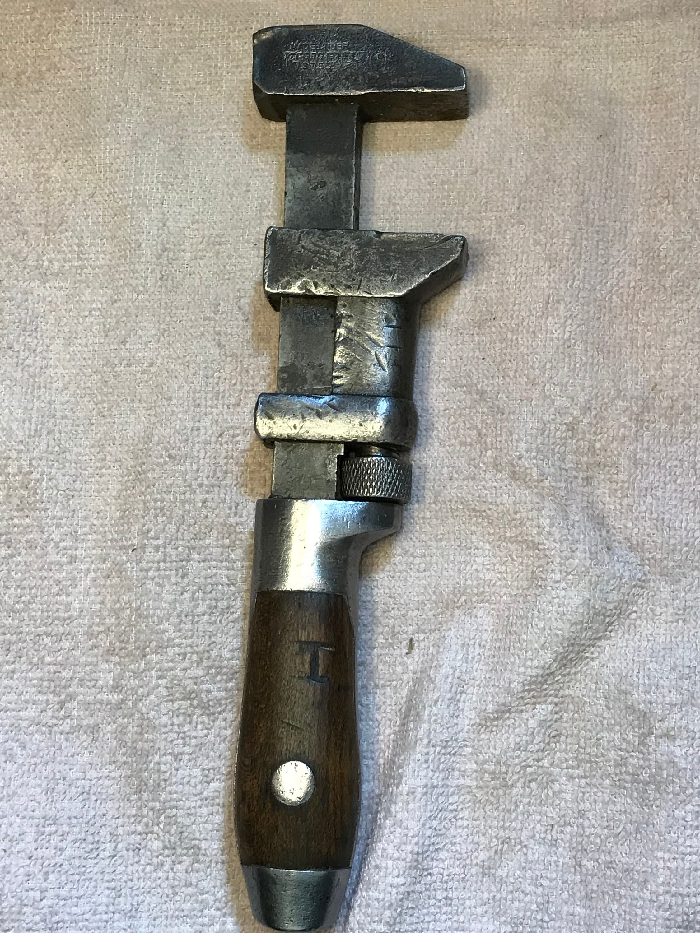 Antique Adjustable Wrench - Etsy