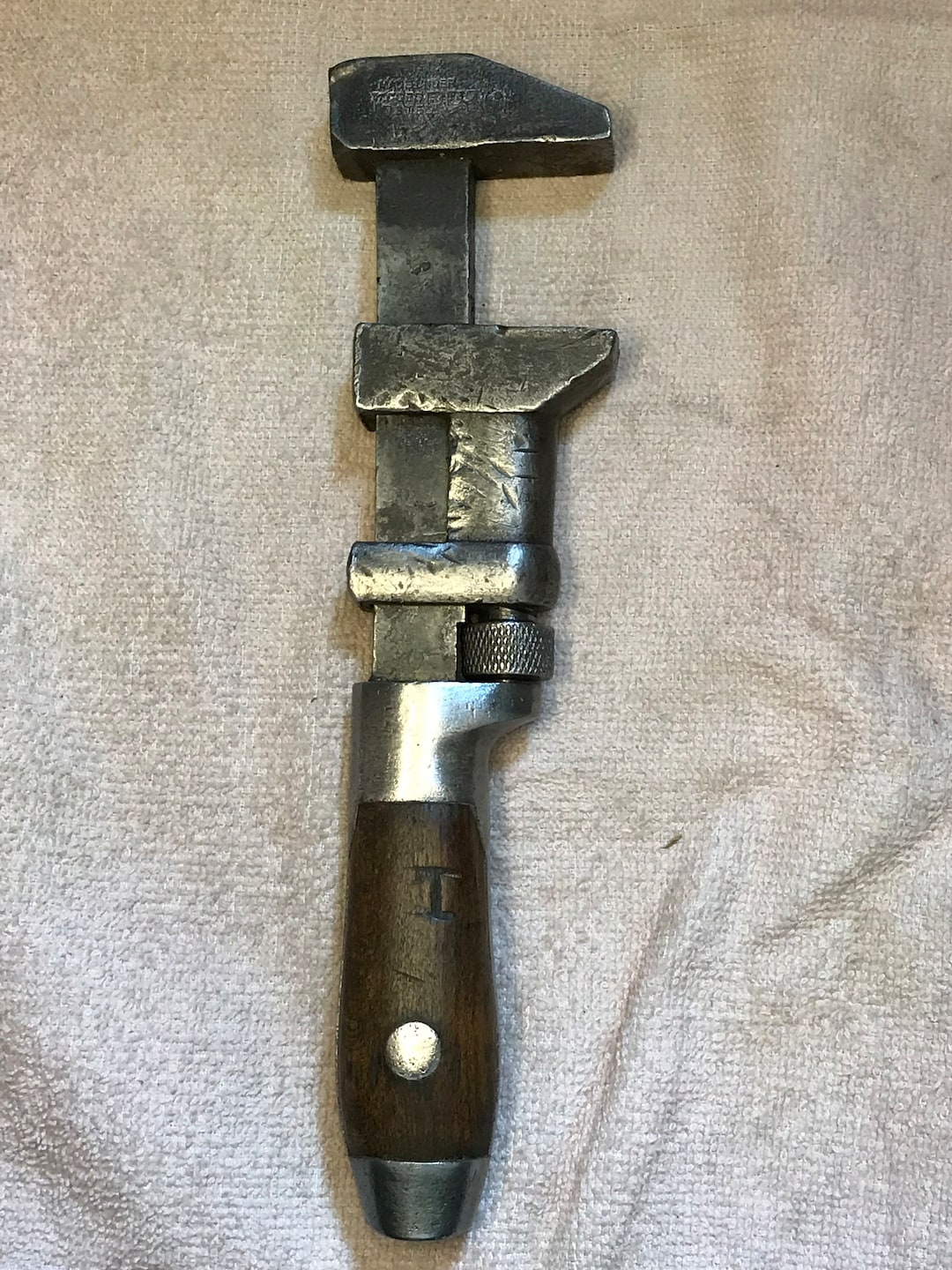 Antique Adjustable Wrench - Etsy
