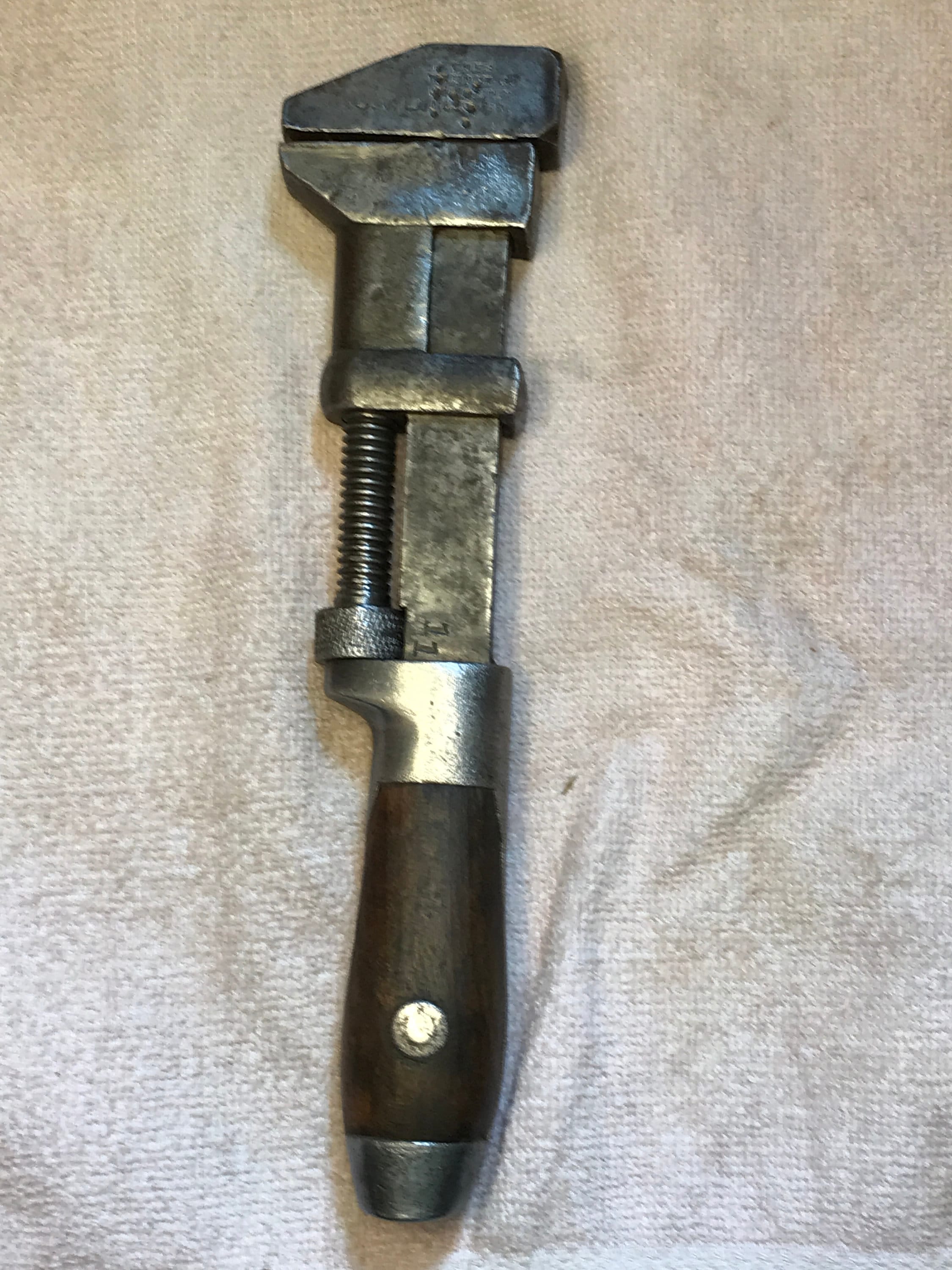 Antique Adjustable Wrench - Etsy