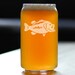Largemouth Bass - 16 Oz Fish Beer Can Pint Glass - Father's Day Gifts ...