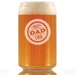 Dad Est. 2020 Bold 16 Oz Beer Can Pint Glass Fathers Day Gifts for Men ...