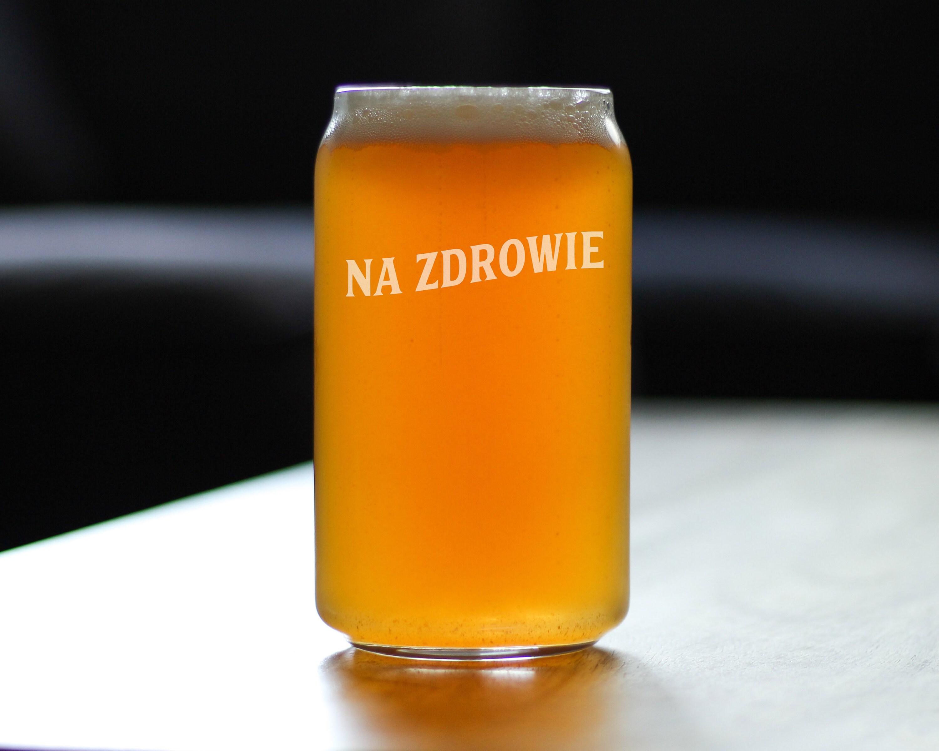Na Zdrowie Polish Cheers Cute Funny Beer Can Pint Glass - Etsy