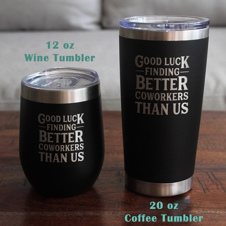 Good Luck Finding Better Coworkers Than Us Cute Pint Glass - Etsy