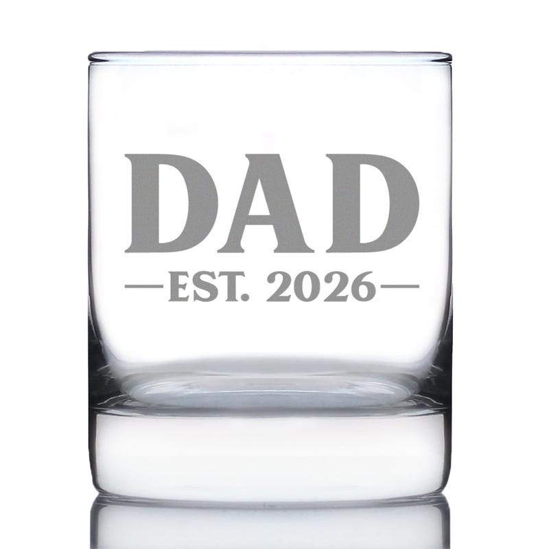Mom Est 2026 Glass Cup - Etsy