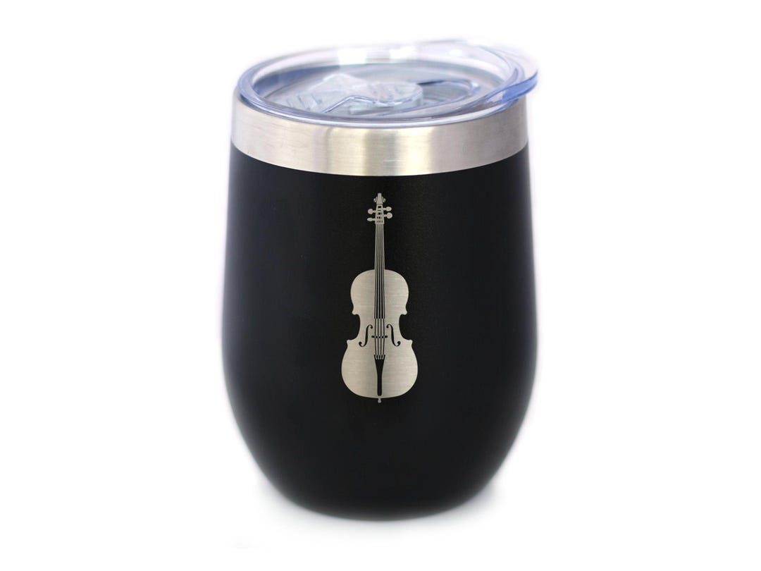 Cello - Wine Tumbler Cup With Sliding Lid - Stainless Steel Insulated ...