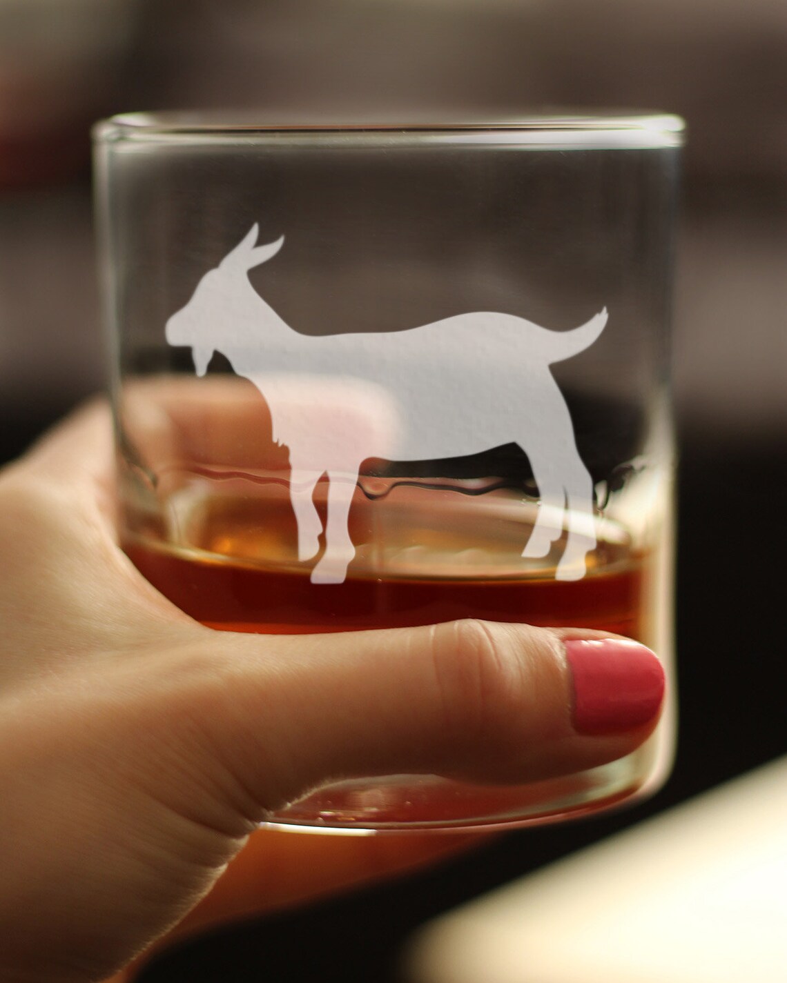 Goat Silhouette 10 Oz Rocks Glass or Old Fashioned Glass - Etsy
