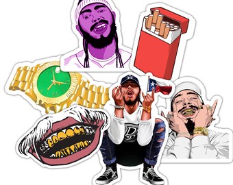 Post malone sticker | Etsy