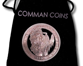 Angel Demon Coin - Etsy