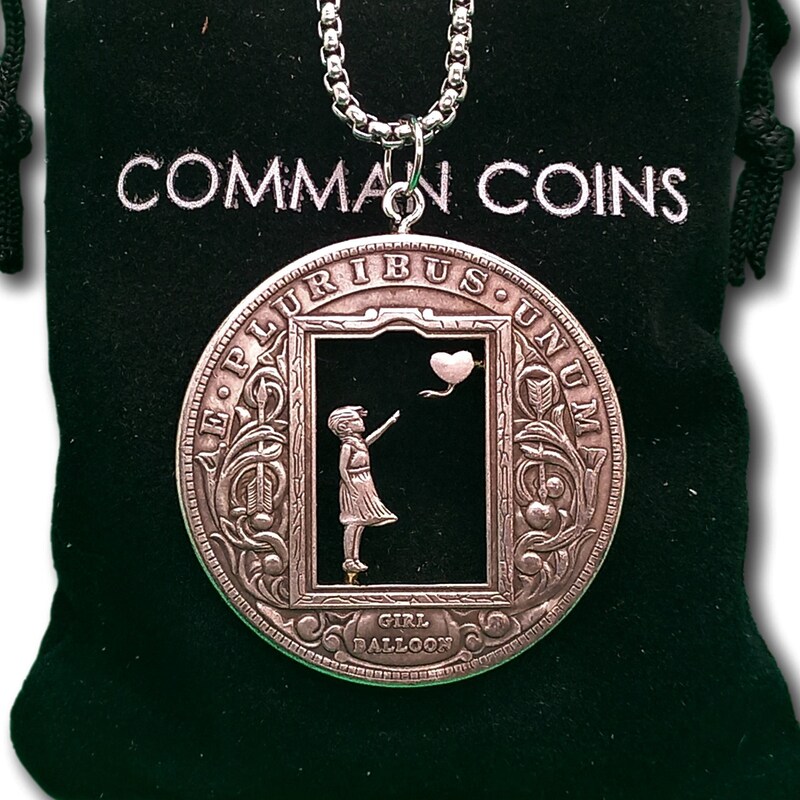 Cut Coin Necklace - Etsy