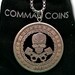 Hand Cut Hobo Coin Necklace Skull Mechanic Motocross Biker MC Pistons ...