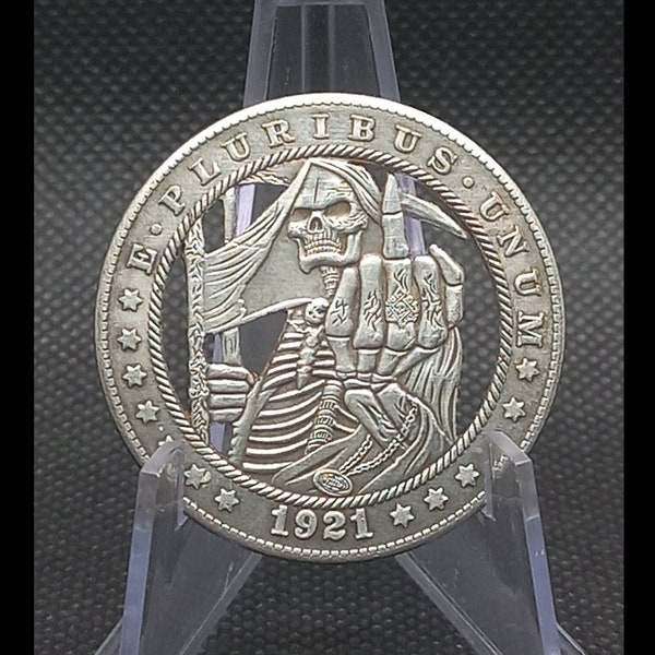 Middle Finger Challenge Coin - Etsy