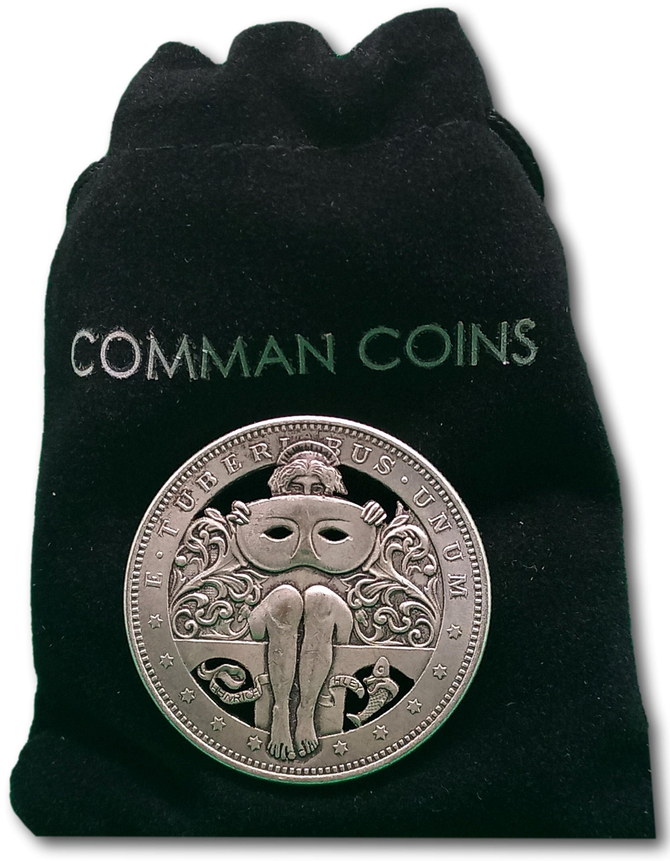 Hobo Cut Coin Sexy Burlesque Mask Show Acting Woman Girl Cosplay ...