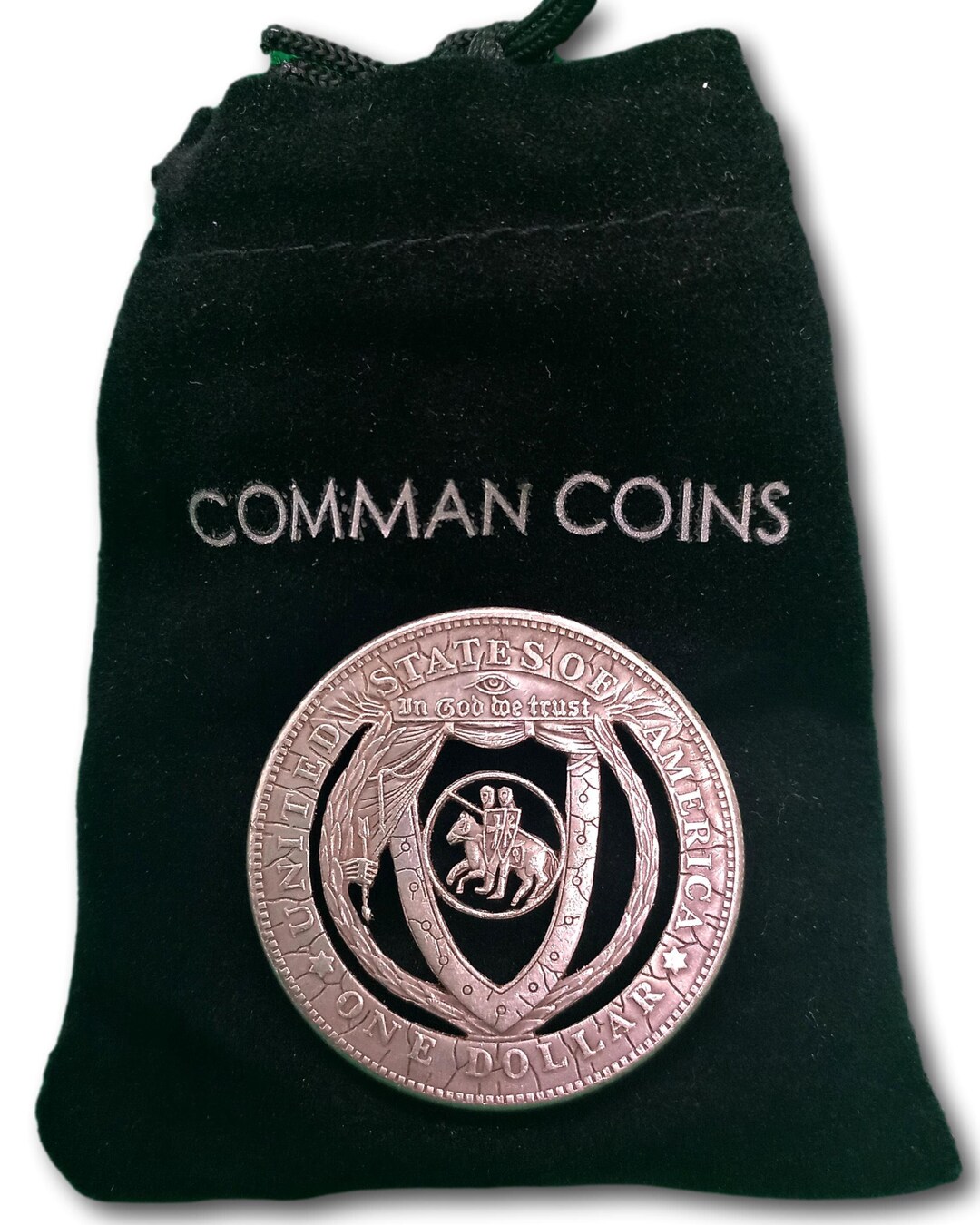 Hobo Cut Coin Templar Knight Masonic Medieval Religion Church God Jesus ...