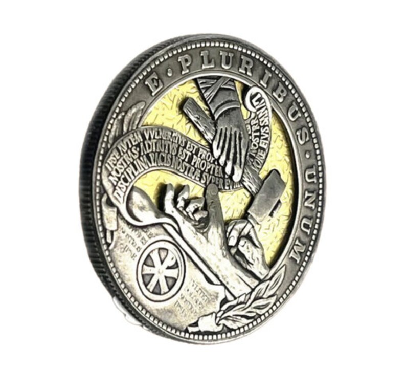 Roman Booteen Hobo Coin Gold Background Gods Wrath Medieval Holy Grail ...