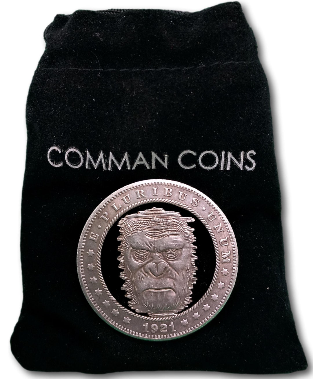 Hobo Cut Coin Gorilla Monkey Planet of the Apes Classic Movie Cosplay ...