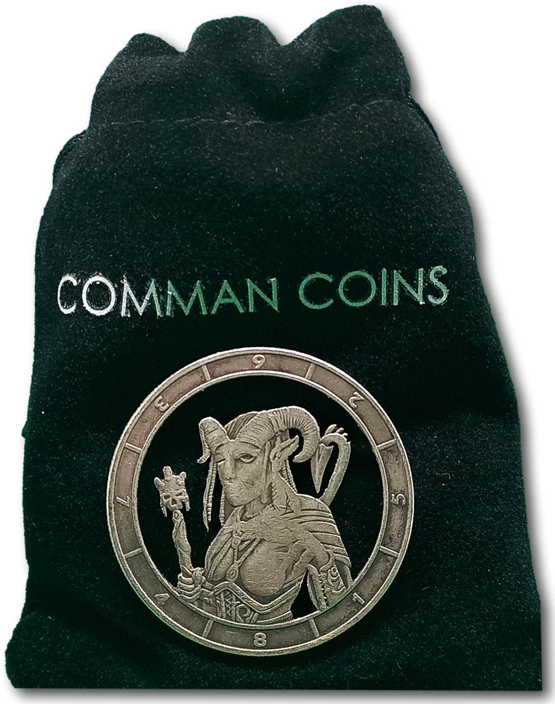 Hobo Cut Coin Dark Mage Druid Dungeons and Dragons Cosplay Dnd Fantasy ...