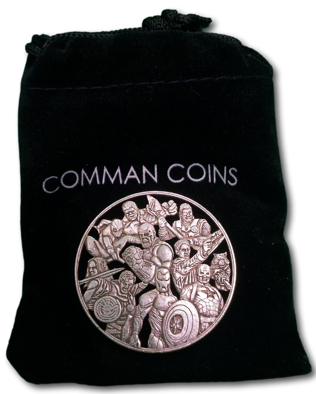 Hobo Coin Cut Coin Marvel Avengers Heroes Collectors Item Iron Man the ...