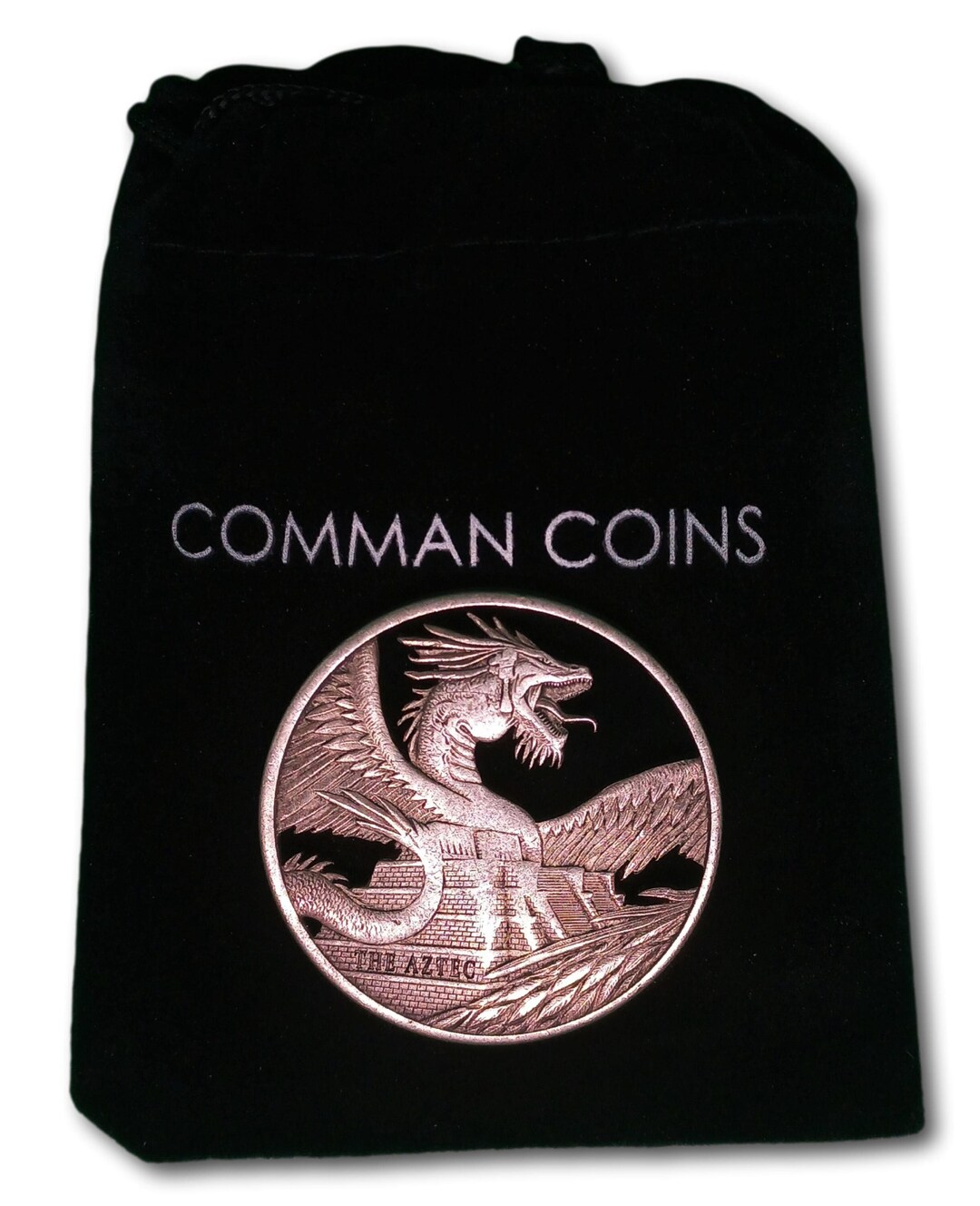 Hobo Coin Cut Coin Medieval Dragon Collection the Aztec South - Etsy