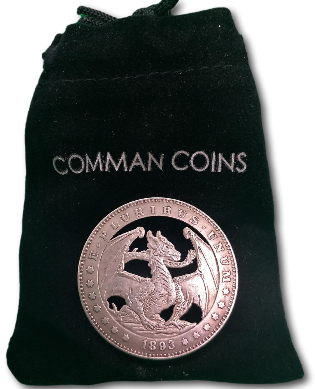 Hobo Cut Coin Dungeons and Dragons Medieval Fire Breathing Fantasy ...