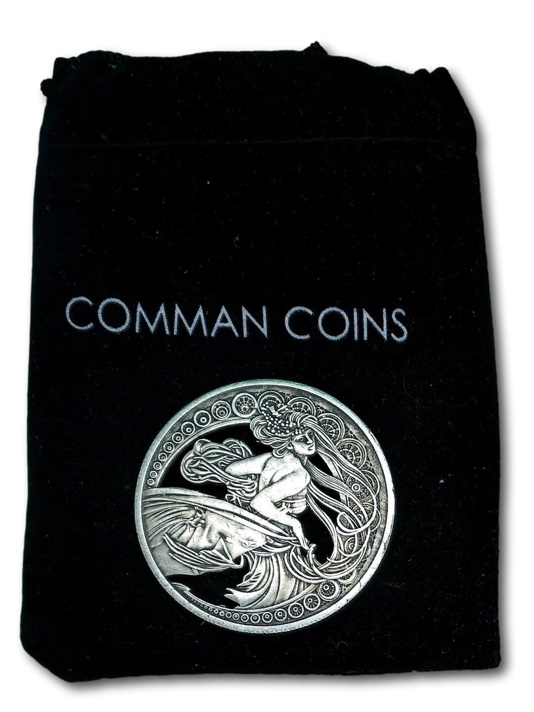 Hobo Coin Cut Coin Goddess Aphrodite of Love and Beauty Greek Roman ...