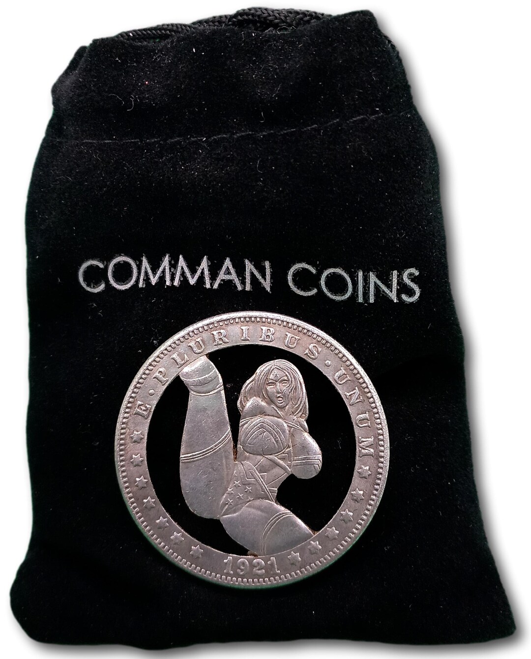 Hobo Cut Coin Sexy Wonder Woman Hero BDSM Fantasy Cosplay Couple Love ...