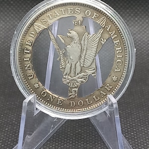 Cut Hobo Coin Knights Templar Holy Grail Medieval American Art Morgan ...