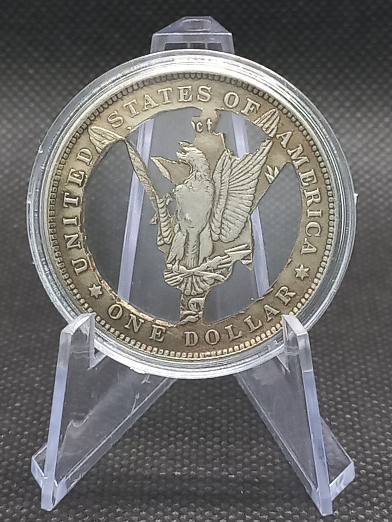 Cut Hobo Coin Knights Templar Holy Grail Medieval American Art Morgan ...