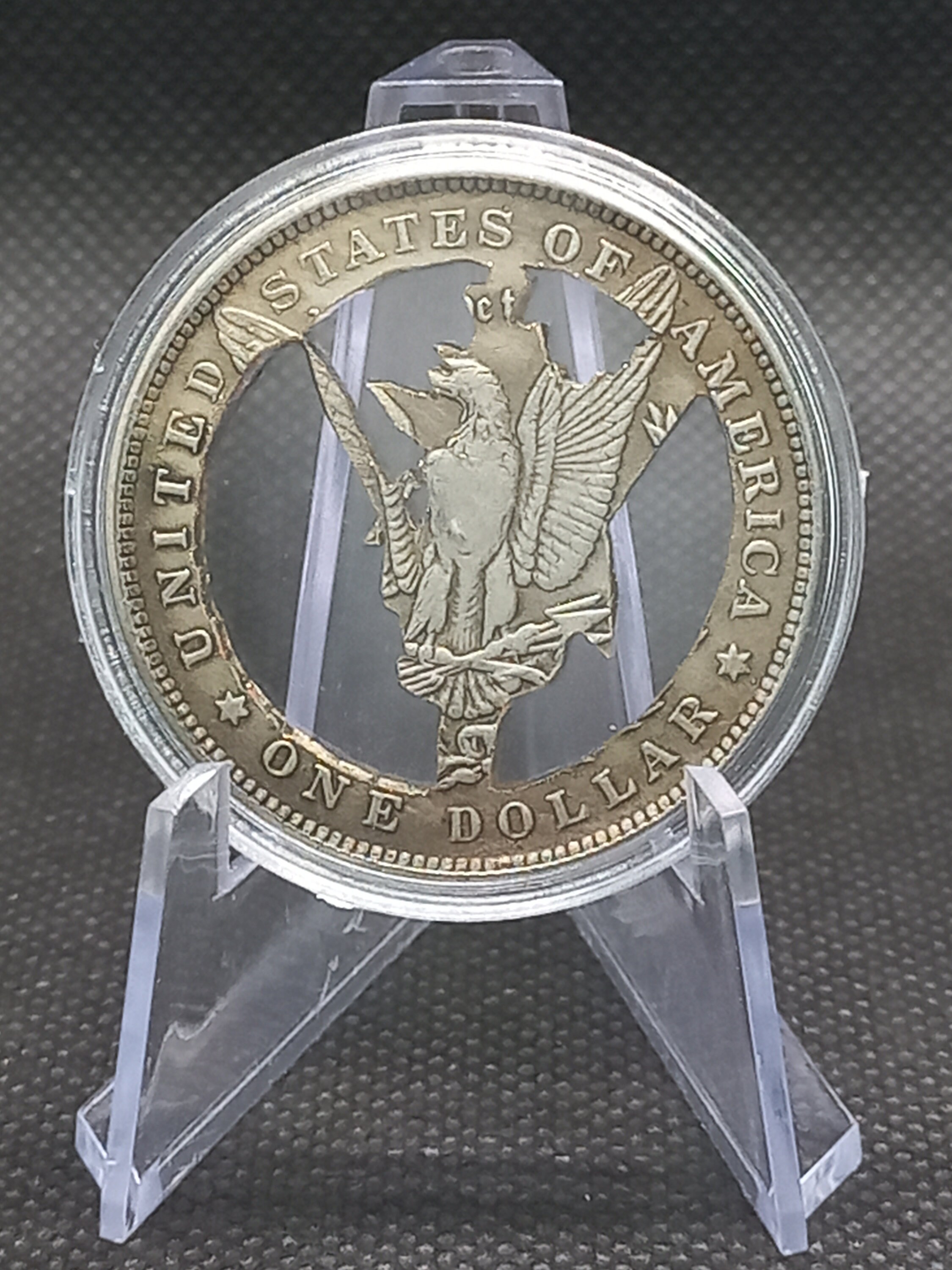 Cut Hobo Coin Knights Templar Holy Grail Medieval American Art Morgan ...