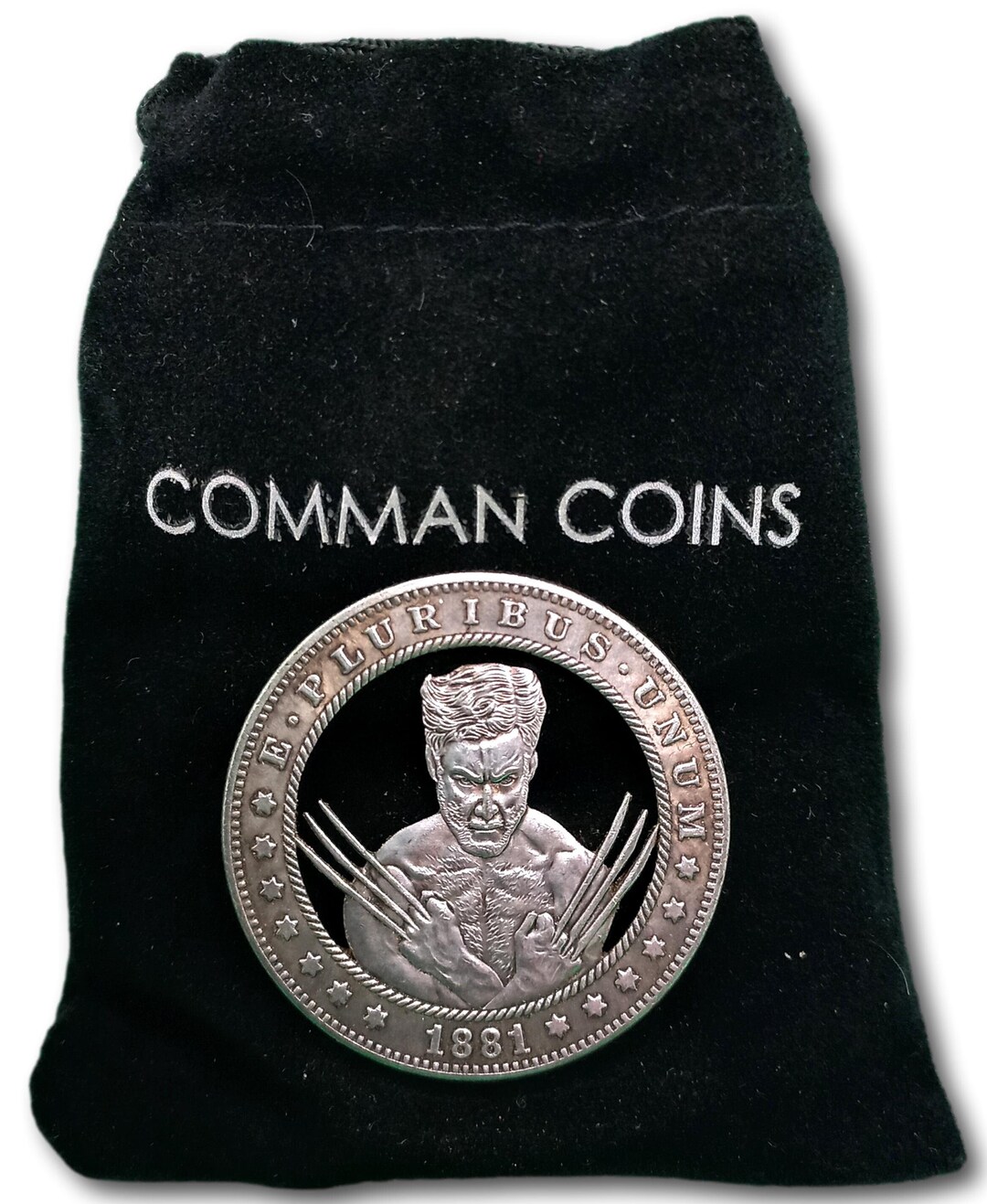 Hobo Cut Coin X-men Wolverine Hero Villain Comic DC Classic Film ...