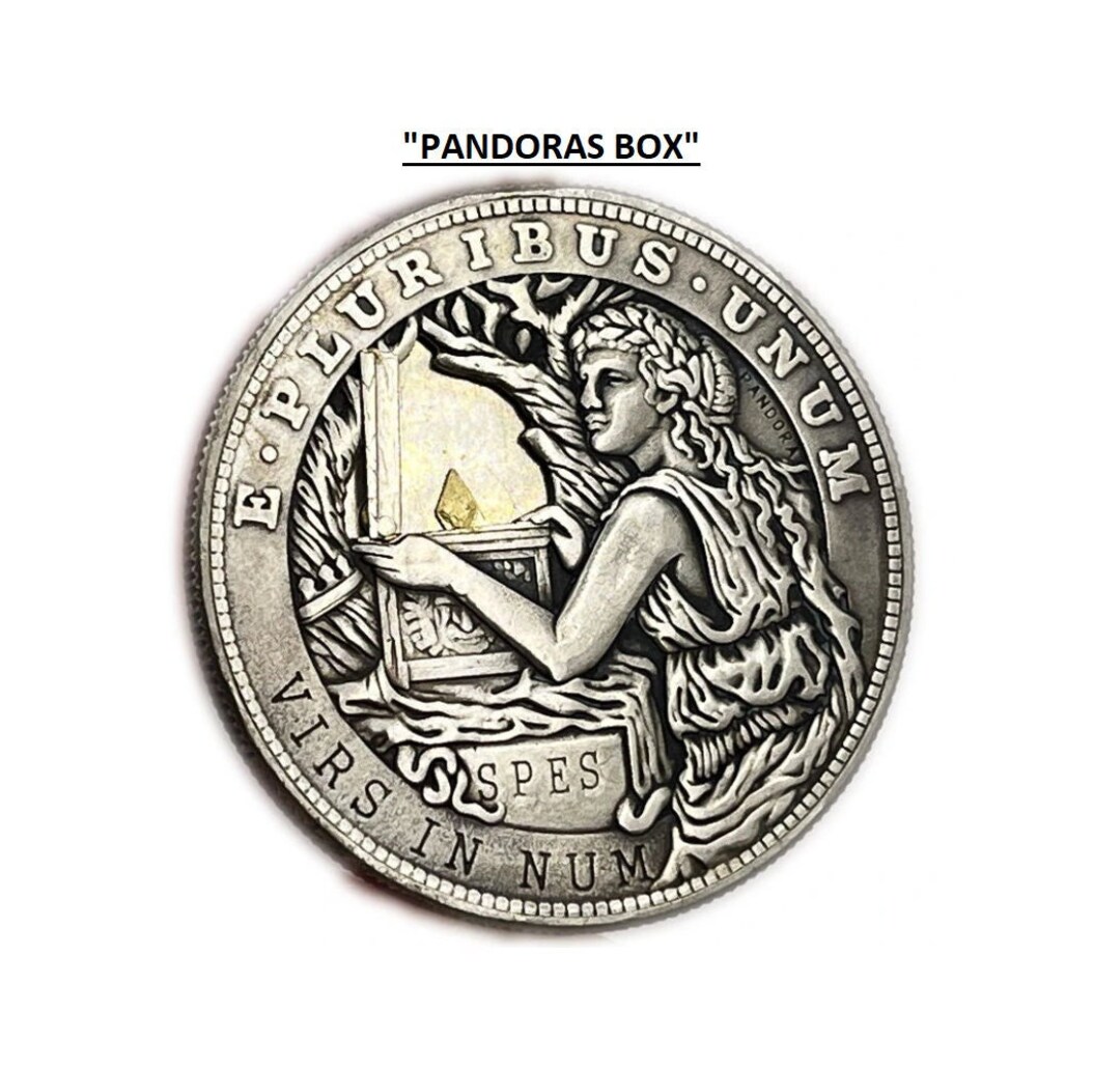 Roman Booteen Pandoras Box Moving Coin Hobo Nickel Medieval Latin ...