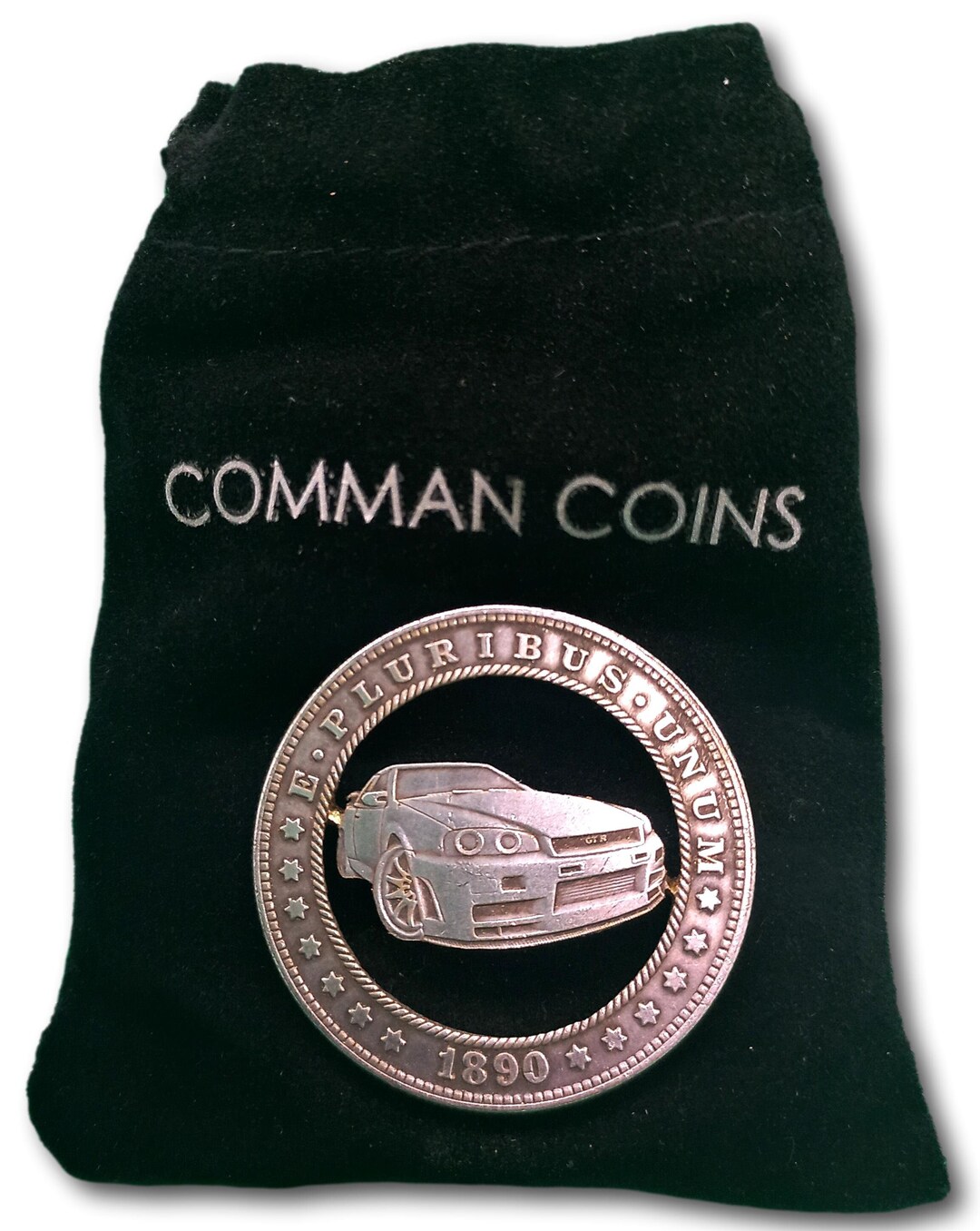 Hobo Cut Coin Classic Race Sports Vintage Car Pontiac BMW Porsche ...