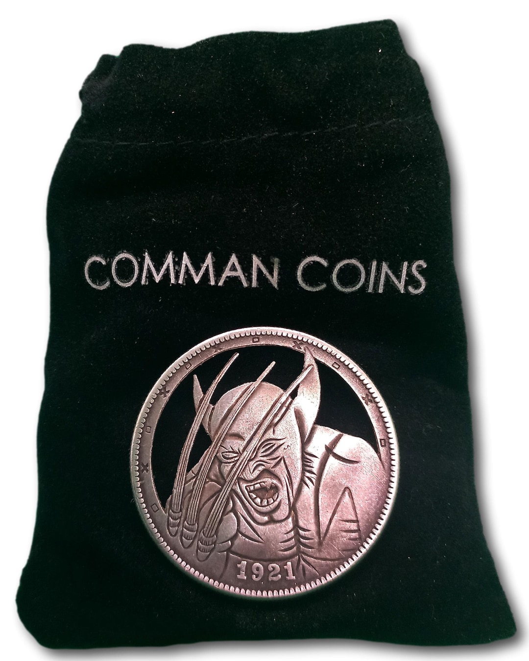 Hobo Cut Coin Wolverine DC Hero Fan Fantasy X-men Superhero Cosplay ...