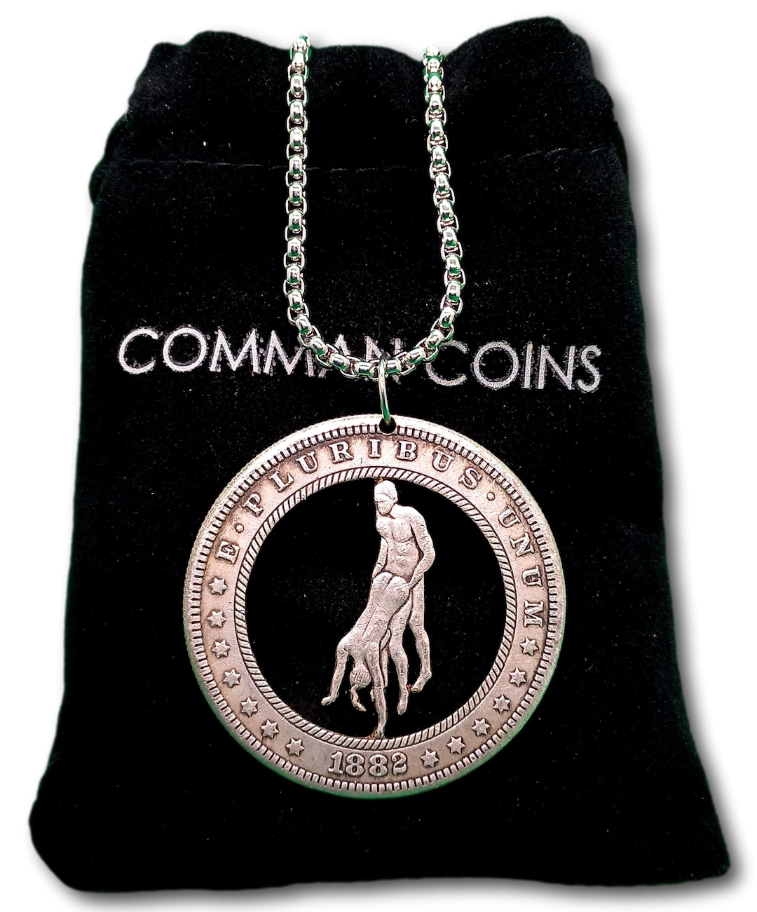 Sexy Hobo Cut Coin Standing Doggy Style Position Man Woman Kama Sutra ...