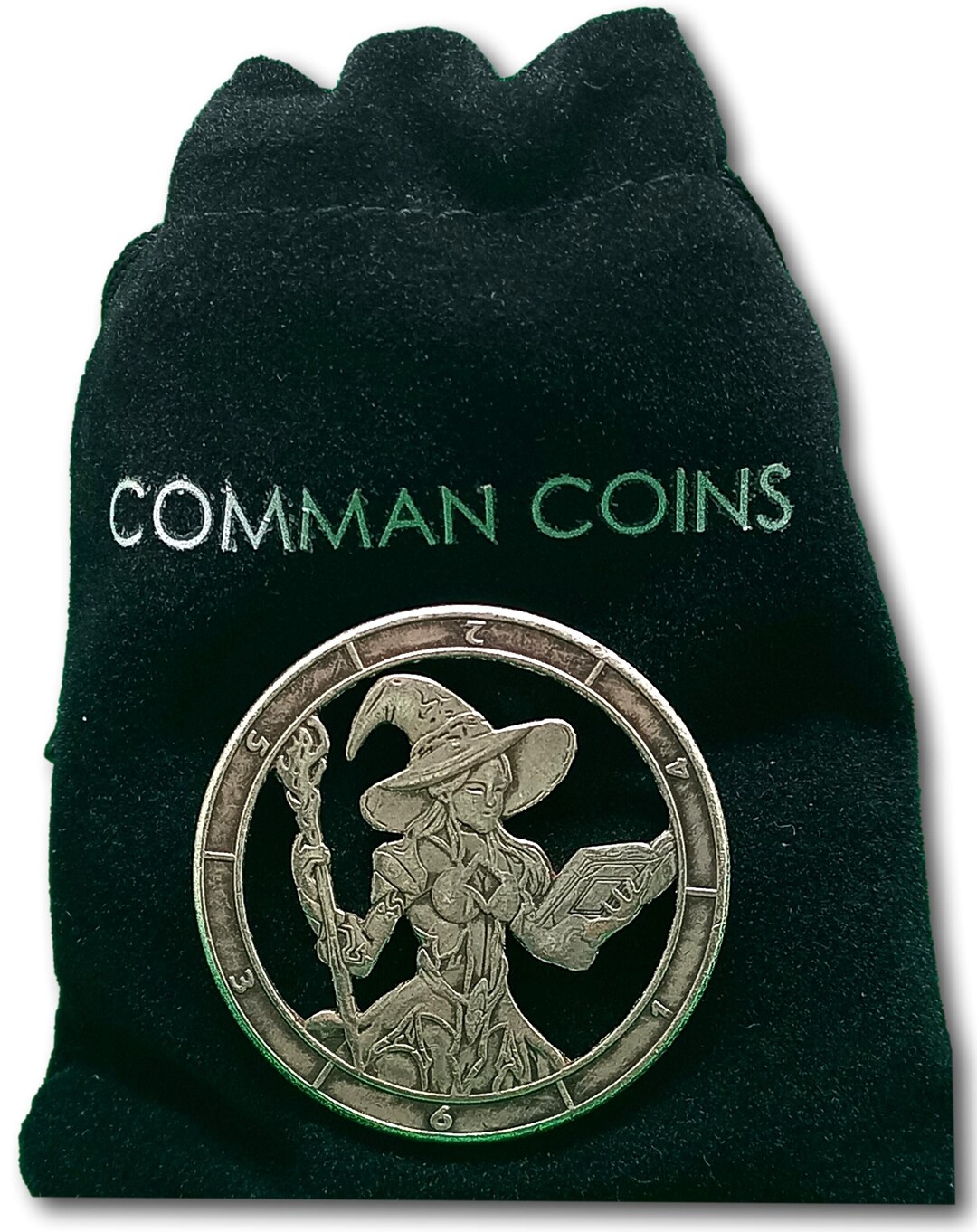 Hobo Cut Coin Magic Wizard Sorceress Witch Game Dungeons and Dragons ...