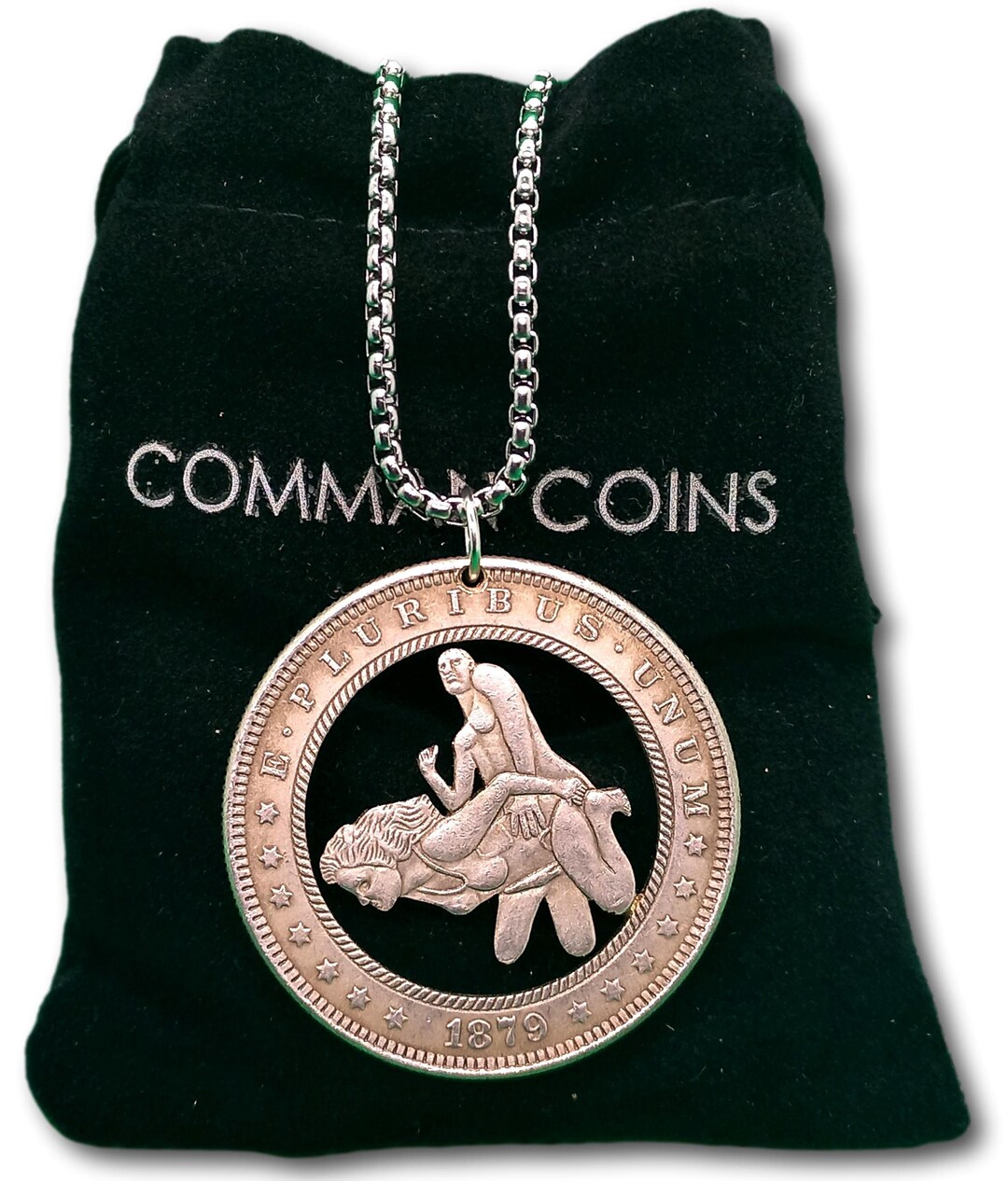 Sexy Hobo Cut Coin Sitting Doggy Style Position Man Woman Kama Sutra ...
