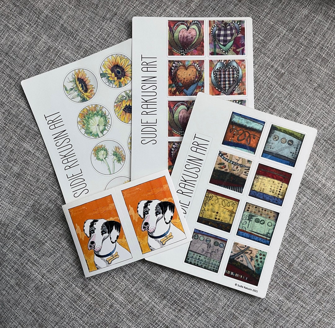 Sticker Bundle Sticker Gift Set Envelope & Decorative Stickers Nature ...