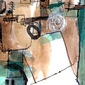 Off the Grid Blank Notecards ~ All Occasion Notecards ~ Abstract ...